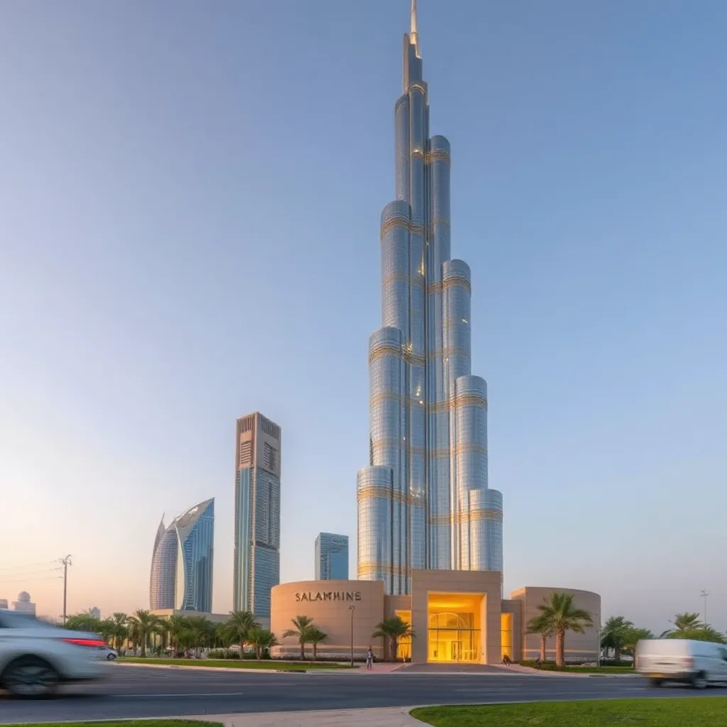 Discovering the Architectural Beauty of Salam Tower
